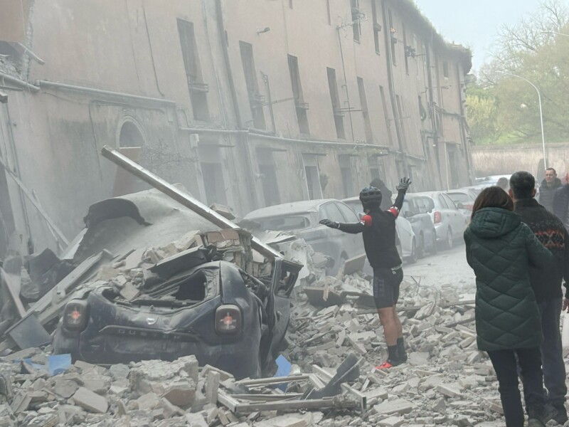 Rome, explosion in the Monteverde district: building collapses ...