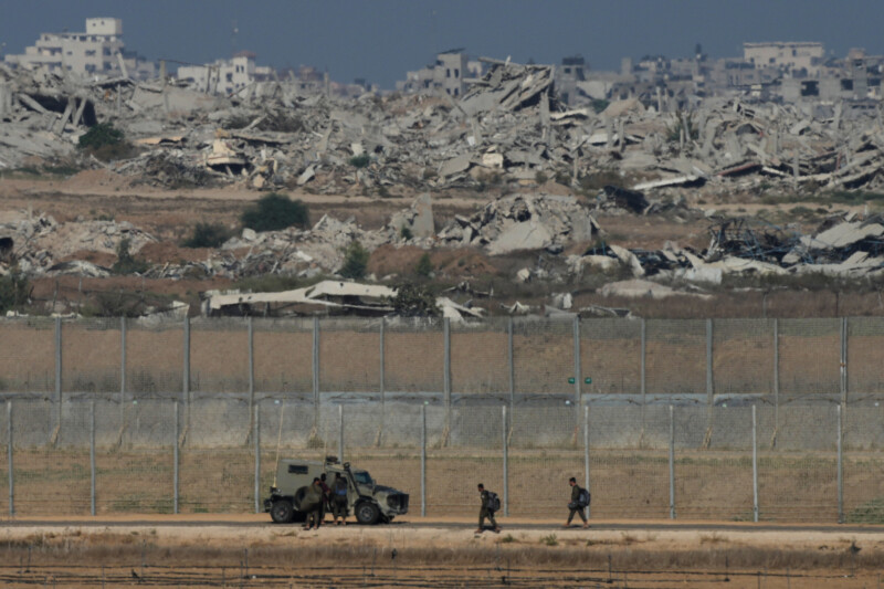 Gaza: IDF begins marking Yellow Line with concrete blocks - LaPresse News