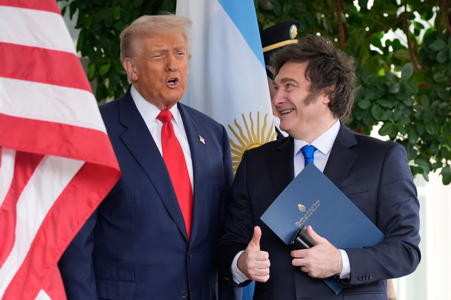 Argentina Trump Applauds Milei S Victory A Landslide Success