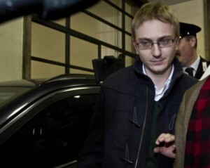 Garlasco murder: Alberto Stasi arrives in Pavia - LaPresse News