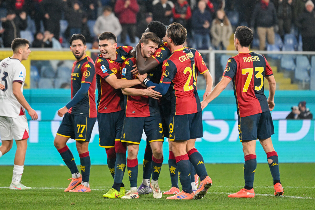 Serie A, Genoa–Cagliari 3–0: Ligurians draw level with the Sardinians ...