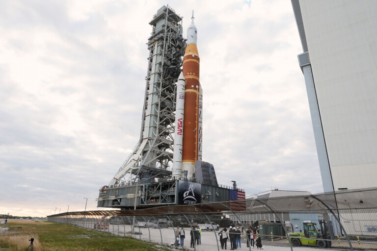 Space, new NASA rocket ready for first lunar flight after more than 50 ...